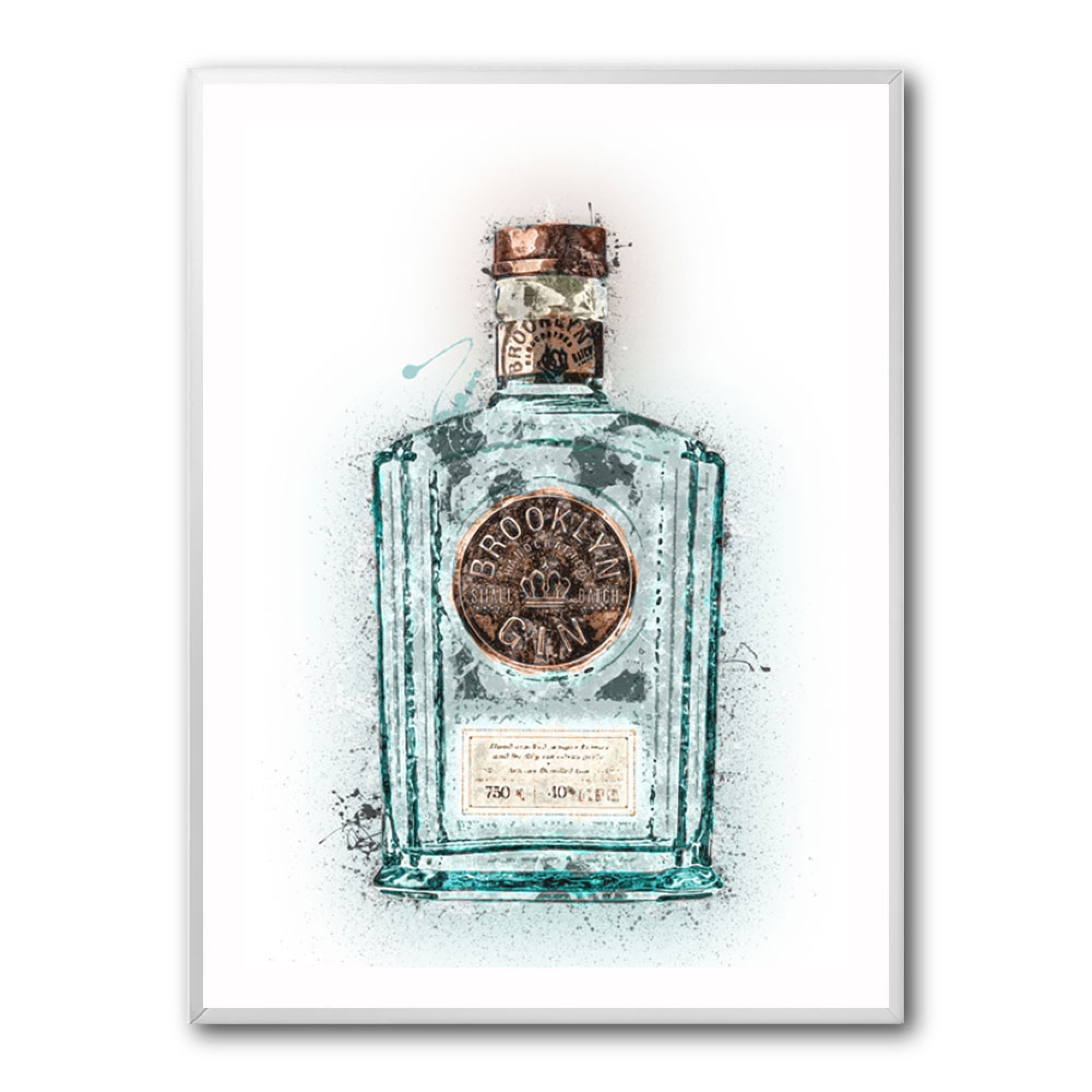 Brooklyn Gin Wall Art